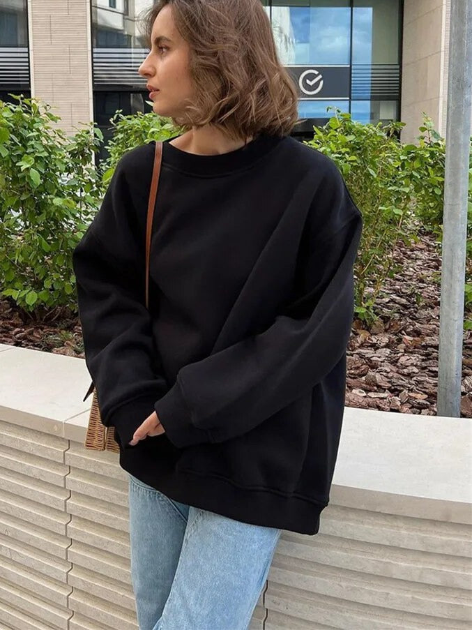 Oversized WolffMode Basic Pullover
