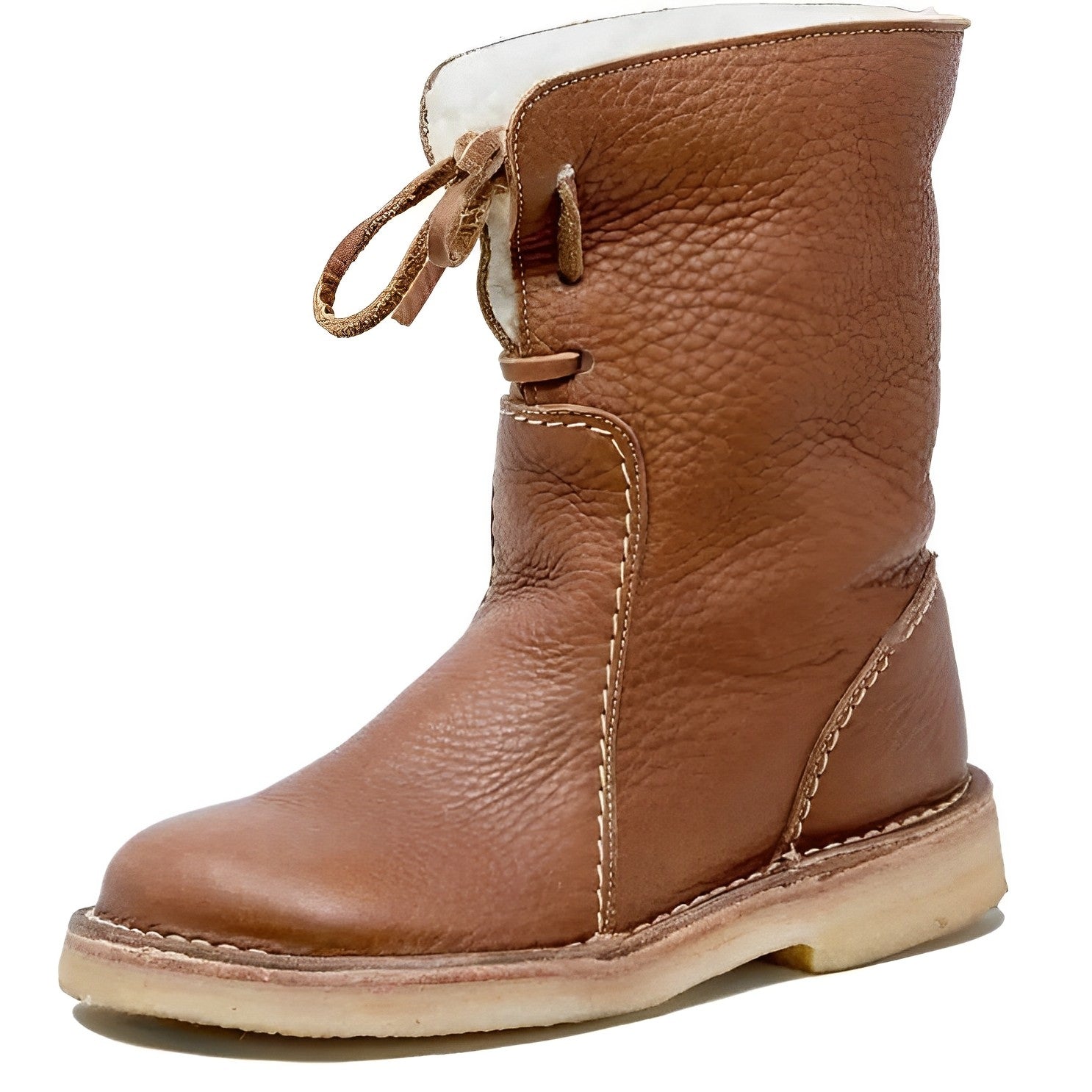 Elegant Retro Wolffmode Leather Boots – WolffMode