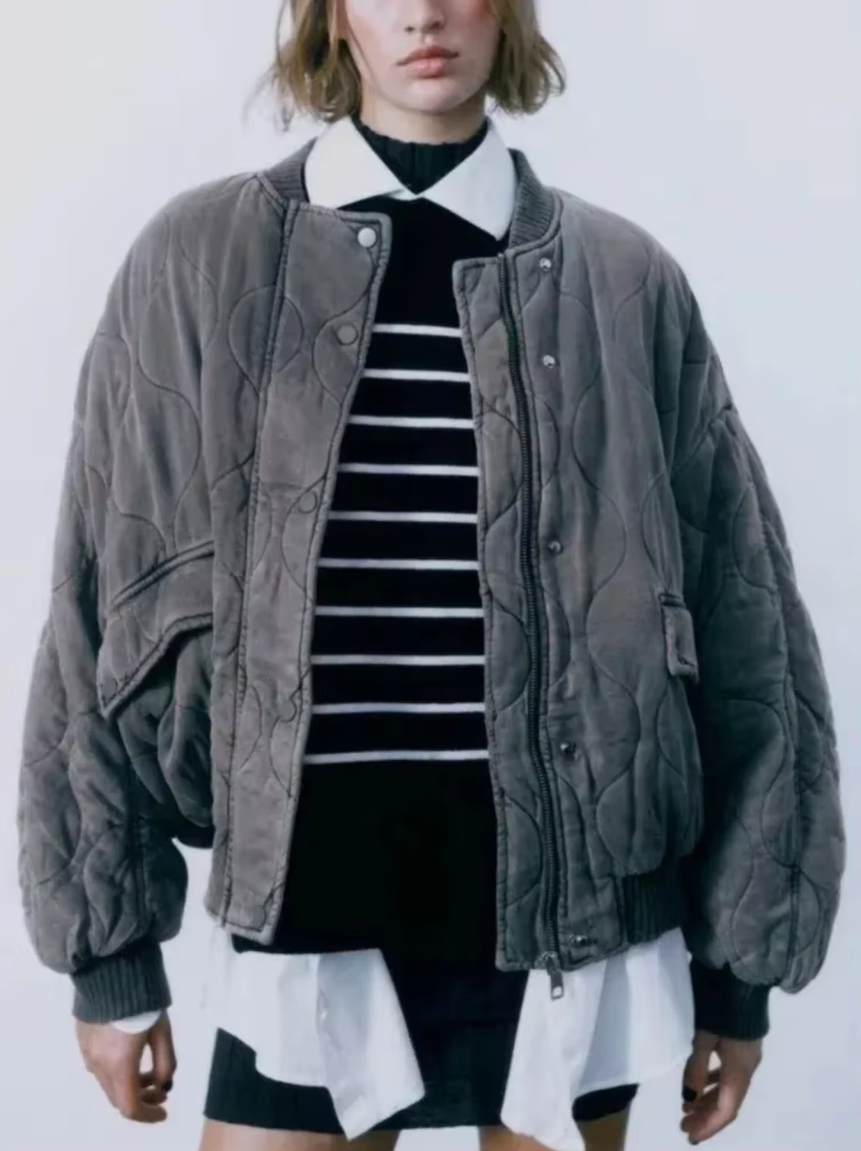 WOLFFMODE Cotton Jacket with Crew Neck – WolffMode