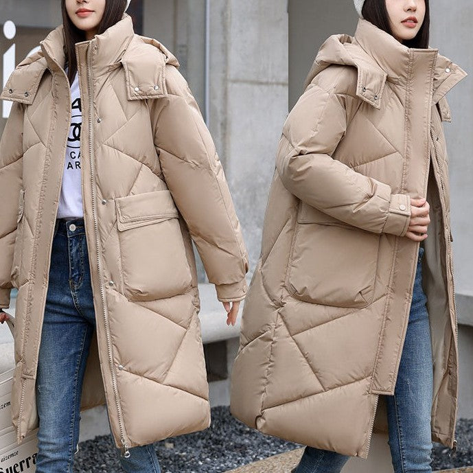 Wolffmode Down Jacket with Hood and Wattierung – WolffMode