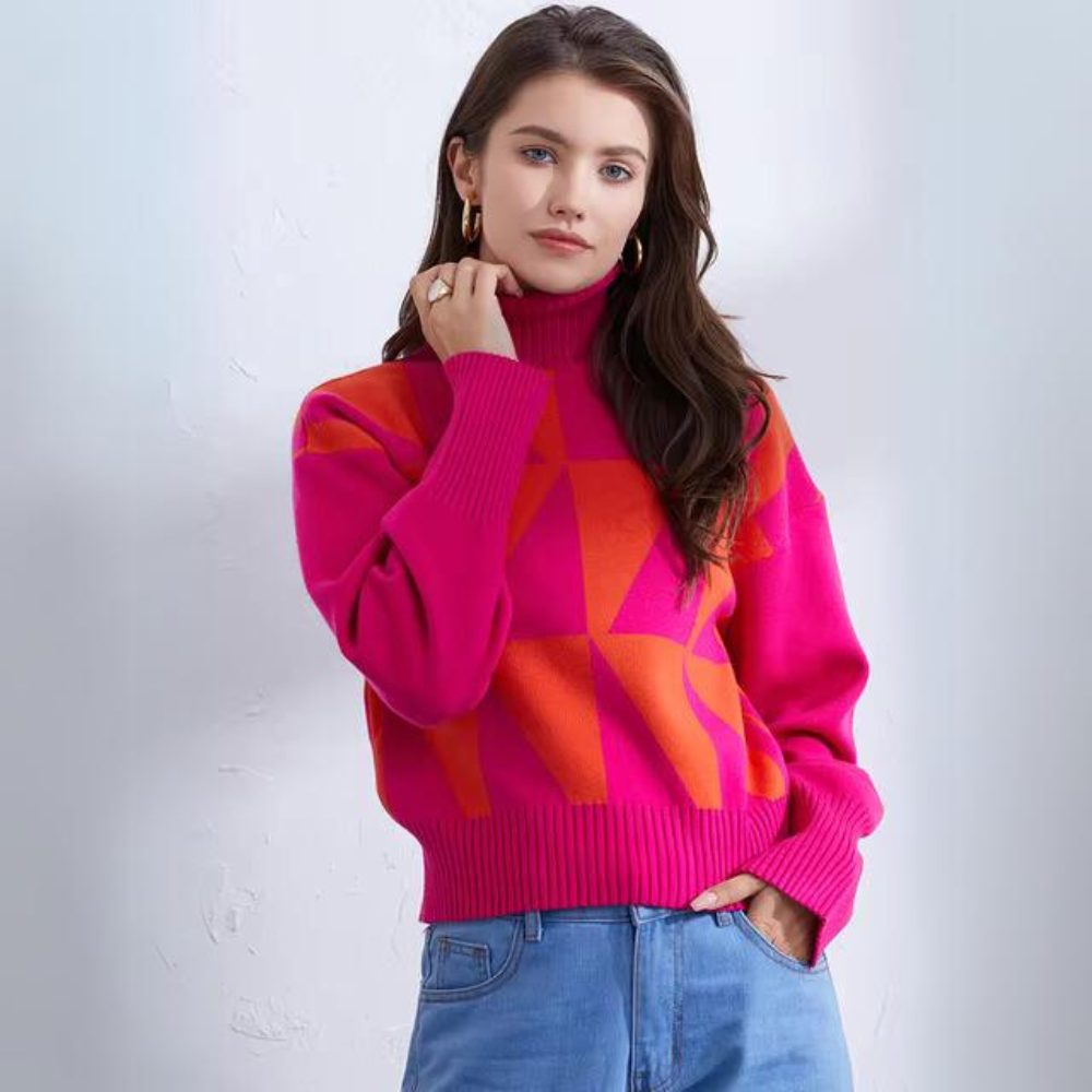 Chunky knit oversized sweater – WolffMode