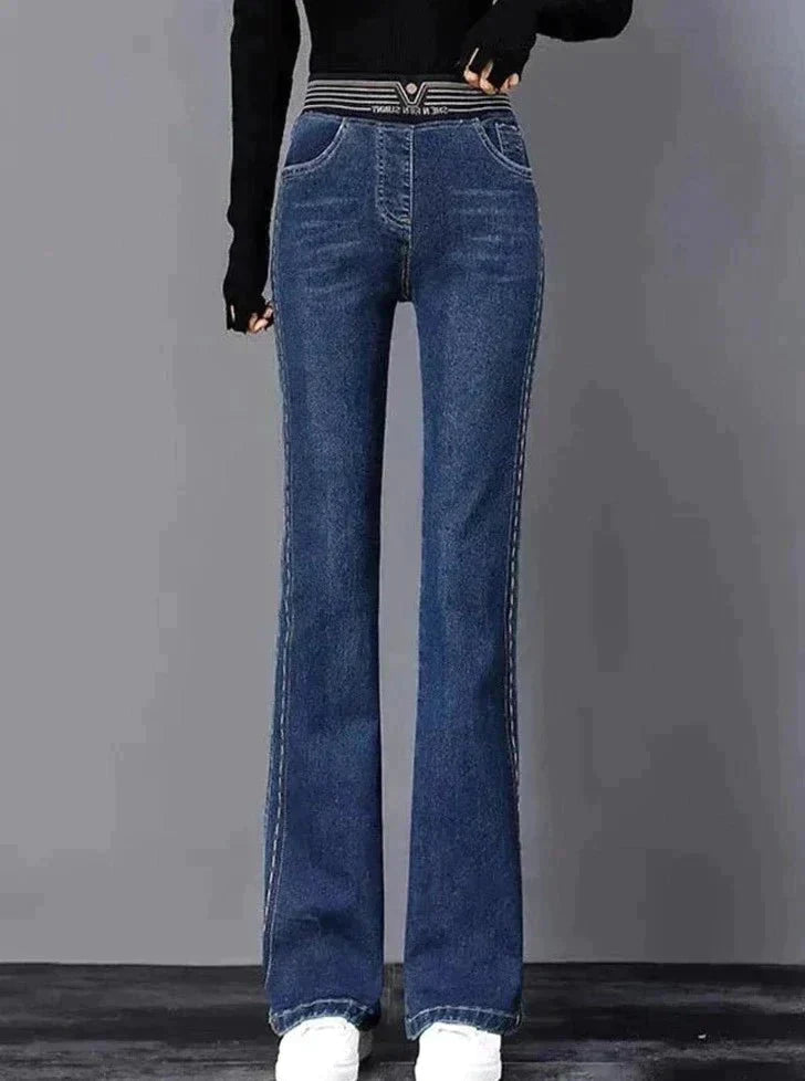Jolene Vintage-Style Flared Jeans – WolffMode